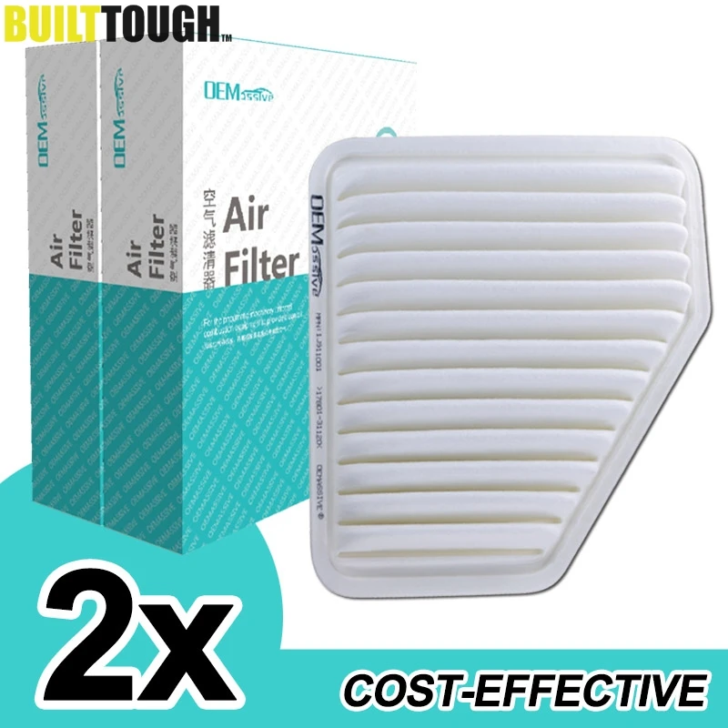 2pcs Car Engine Air Filter 17801 AD010 For Toyota Rav4 2006 2007 2008 ...