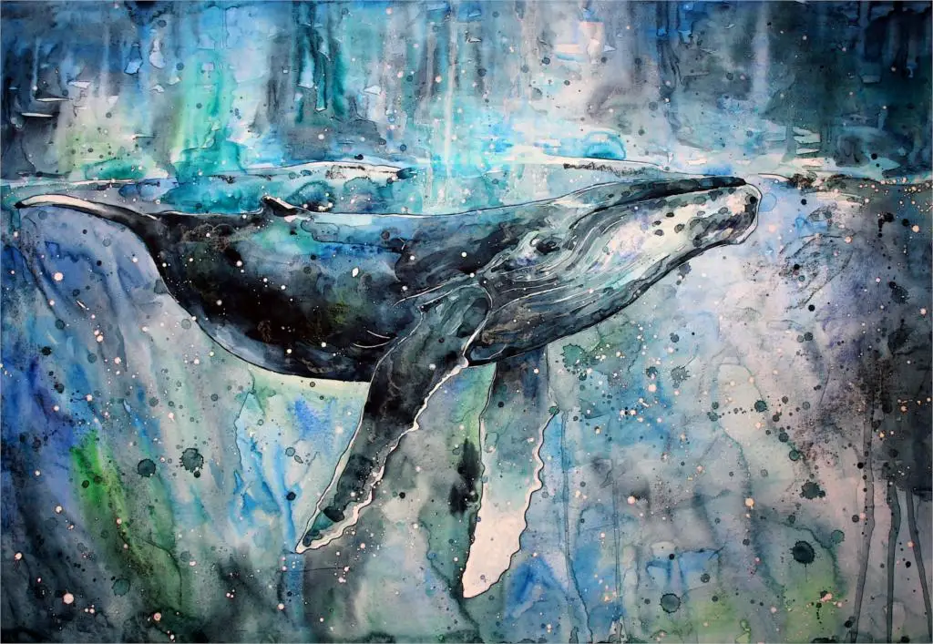Cool Animals Splatter Paintings
