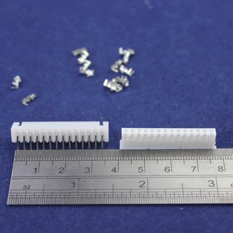20 sets 14pin Right angle 2.54mm Pitch Terminal / Housing / Pin Header ...