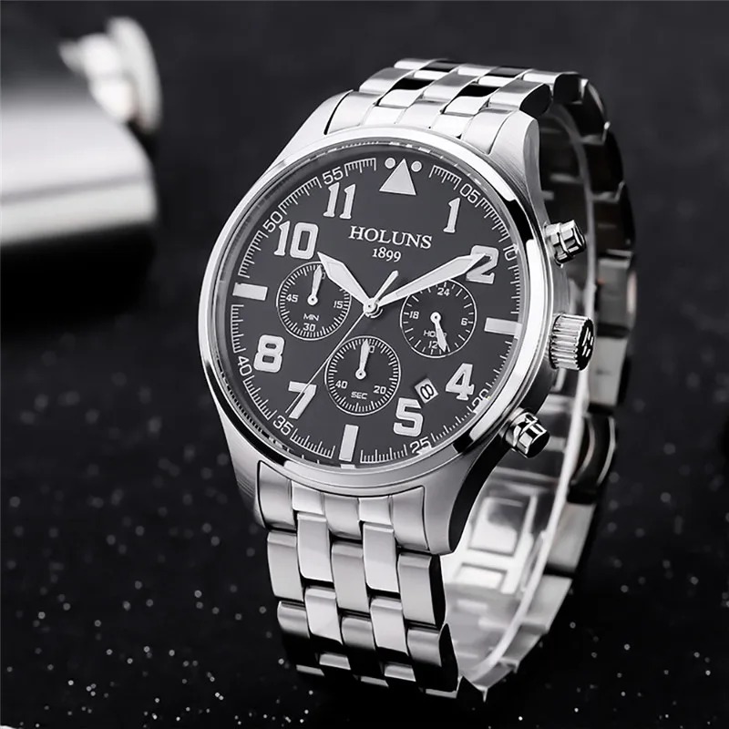 ⌚️ HOLUNS Sport Cool Luminous Hands Design Mens Wrist Watches ...