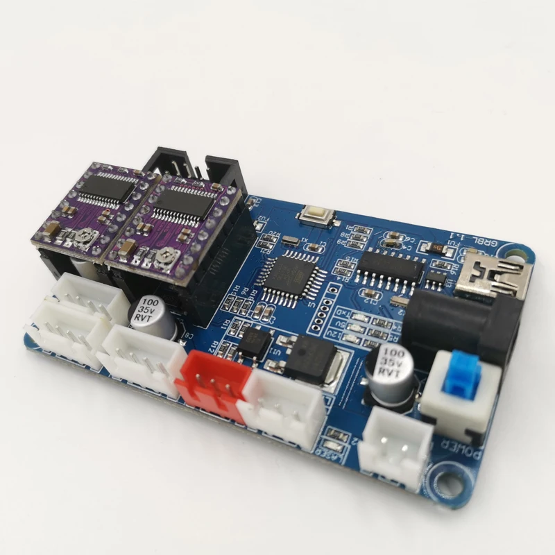 GRBL1.1 2-axis Control Board for CNC mini Laser Engraver DC12V DRV8255 ...
