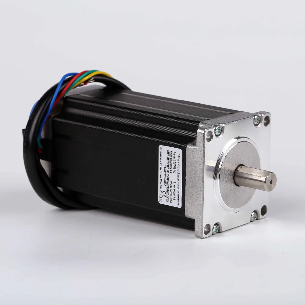 2.6Nm nema23 step motor 112mm DC36V or 48V 3A stepper motor shaft ...