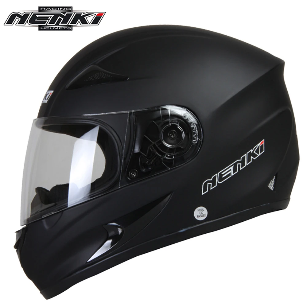 NENKI Summer Motorcycle Full Face Racing Helmet Motorbike Touring ...