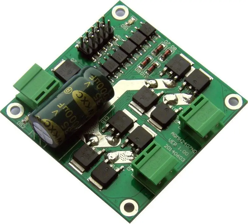 12v/24v 160W 7A Dual DC motor driver module / board H bridge L298 logic ...
