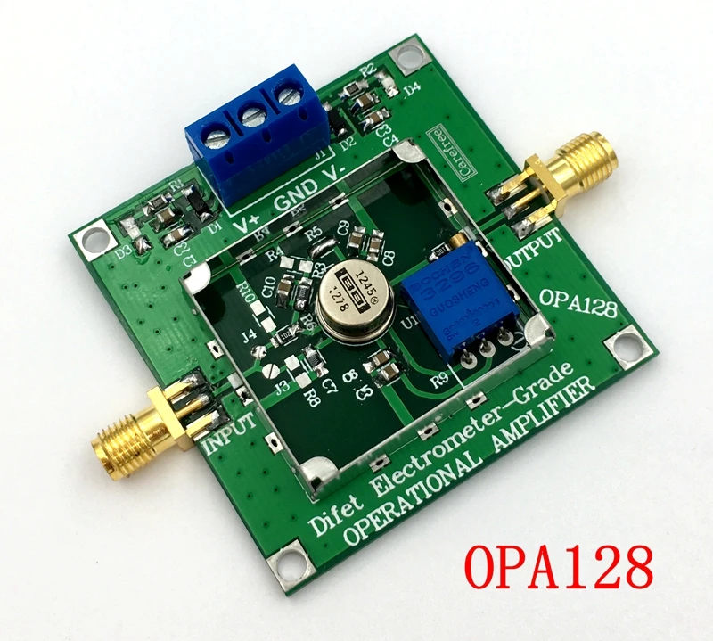 Electrometer Operational Amplifier OPA128 Low Bias, Low Misalignment ...