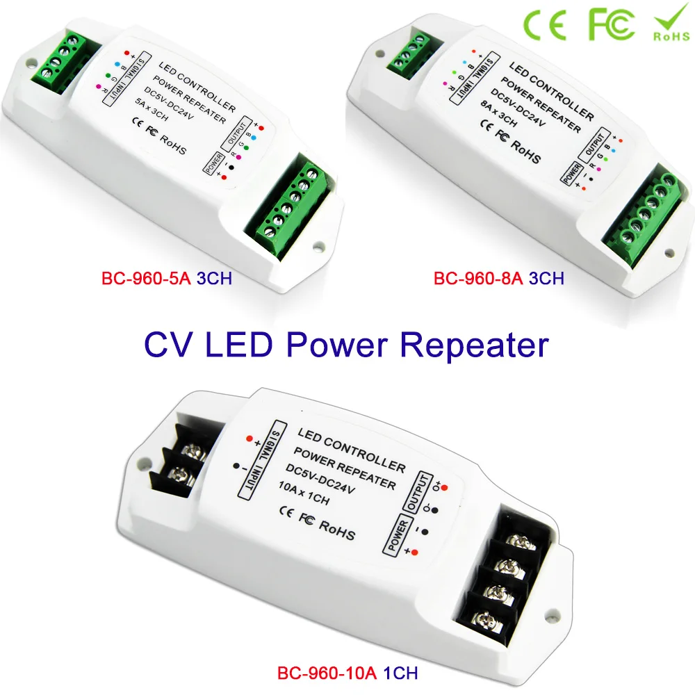 New-arrival-Constant-Voltage-LED-Power-Repeater-1CH-10A-3CH-5A-3CH-8A ...