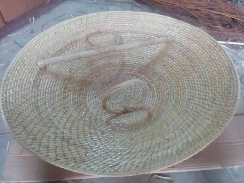 Handmade Rattan Shield, Pure 80cm Hand Woven Rattan Shield, Dance Props ...