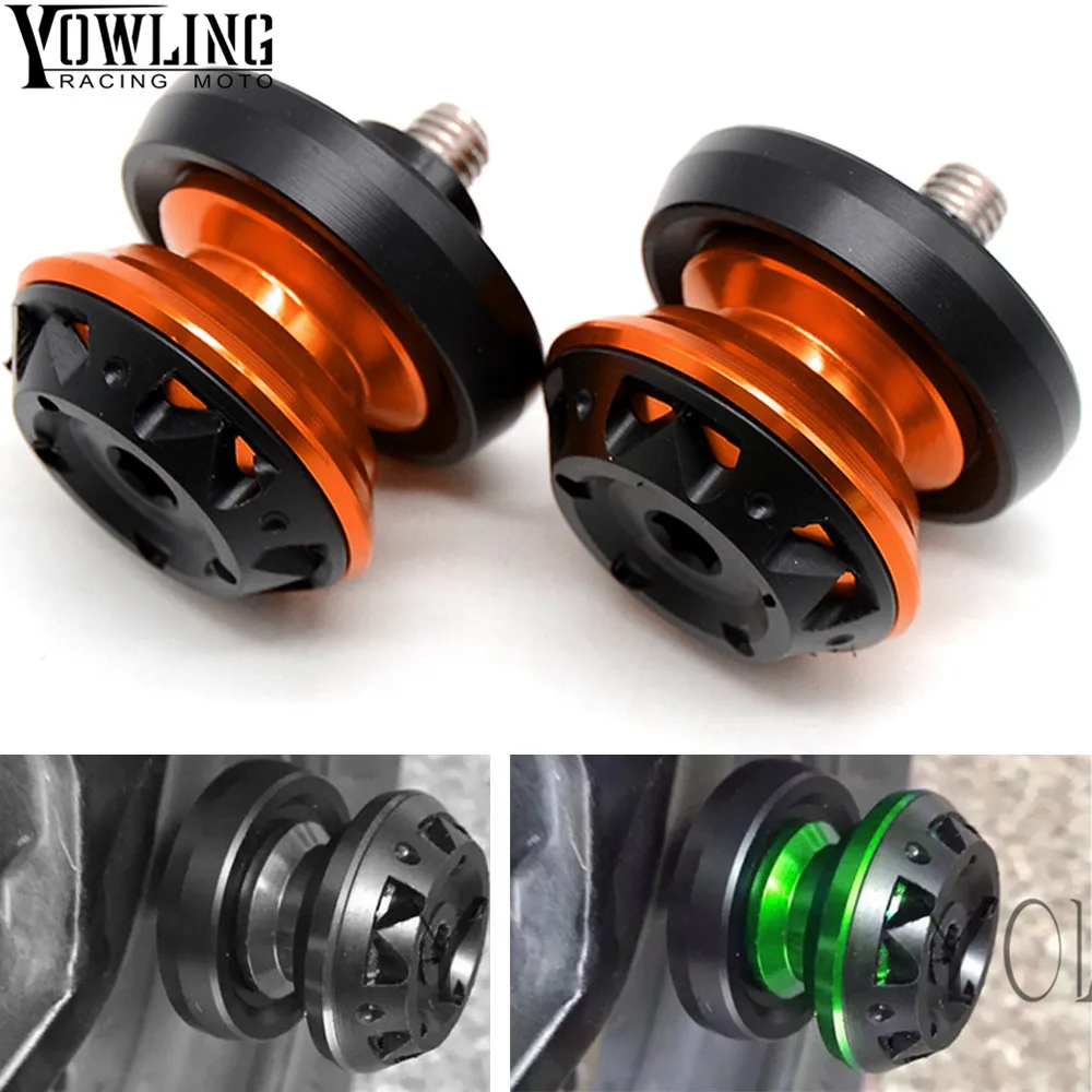 Motorcycle-Swingarm-Spools-Sliders-Stand-Screws-10mm-M10-for-Super ...