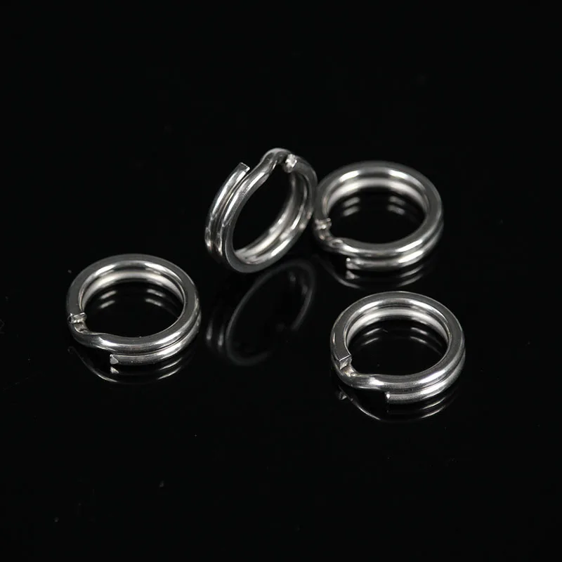 200pcs Stainless Steel Split Rings for Fishing - Easy Fishing Tackle
