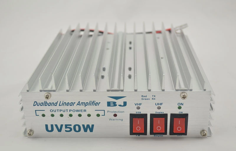 Baojie50ワットデュアルバンドリニアパワーアンプBJ UV50W、デュアル双方向ラジオアマチュアハム無線トランシーバー用|power amplifier amp|power ...