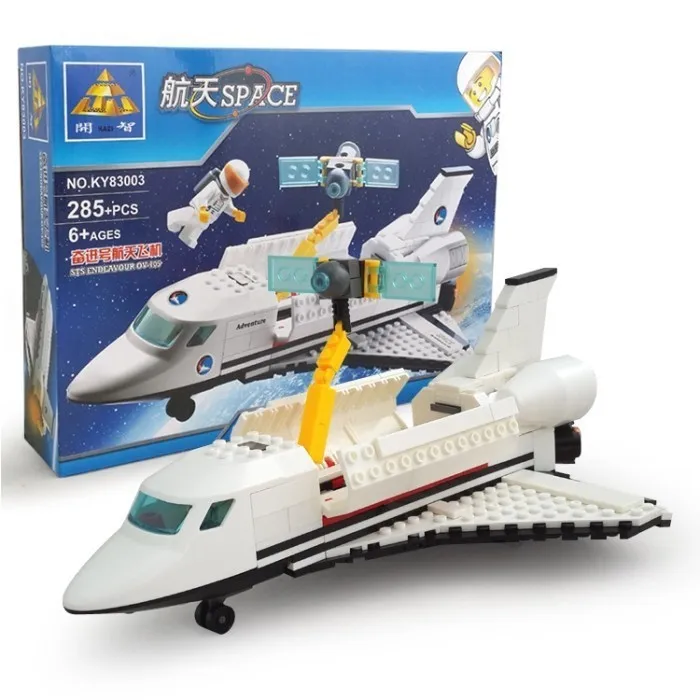 Kazi Model building kits compatible with lego city Space Shuttle 869 3D ...