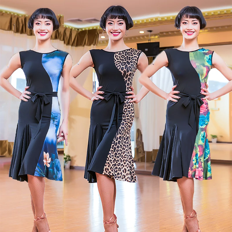 2018 New Salsa Latin Dance Dress Women/Lady Sexy Standard Competition ...