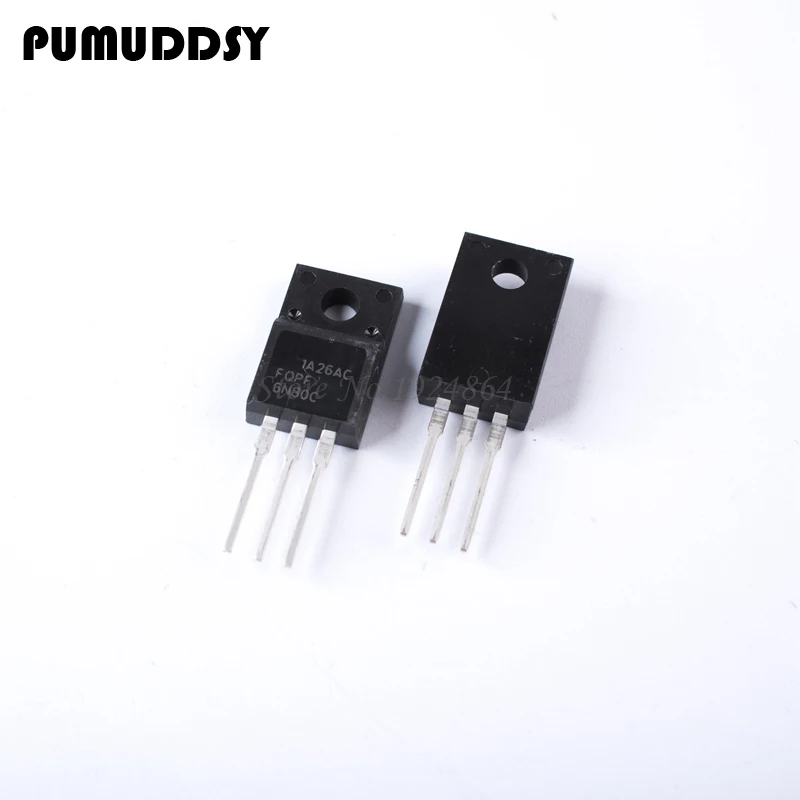 10PCS FQPF6N80C MOSFET N CH 800V 5.5A TO 220F 6N80 IC-in Transistors ...