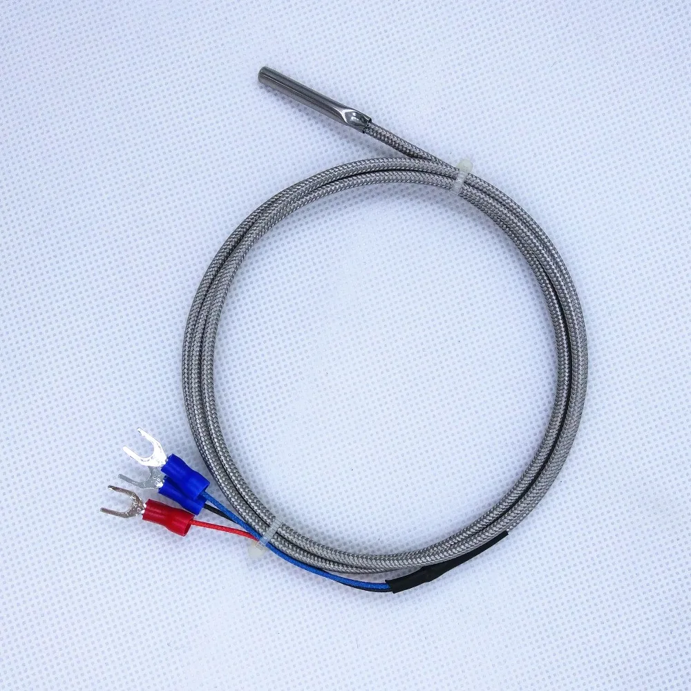 K type PT100 thermocouple sensor temperature probe 4x30 temp detector ...