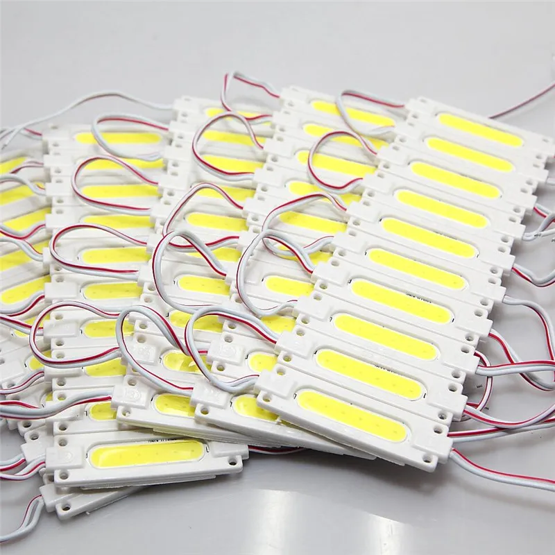 1000pcs/lot Injection LED Module lens COB 12V 1W 2W 160 Angle Warm ...