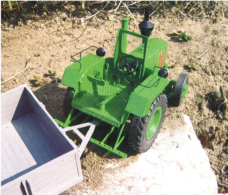 DIY Paper Model Polish Agricultural Tractor C45/C451 1947 Boy Gift ...