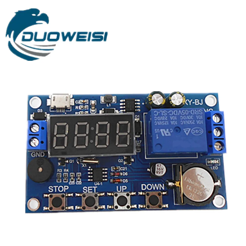 1 Timing Timer Relay Control Module Real Time Clock Synchronization Multi Time Delay Relay