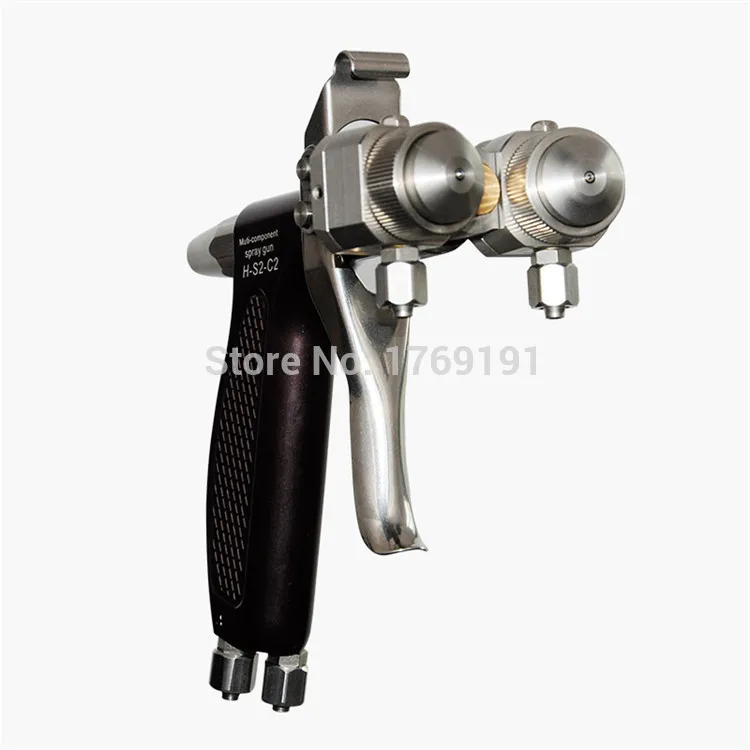 Hi-Quality-Double-Head-Stainless-Steel-Anti-Acid-Two-Head-Spray-Gun-for ...