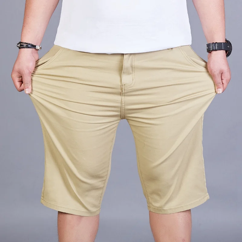 MFERLIER мужские летние повседневные шорты цвета хаки хлопковые большие ...