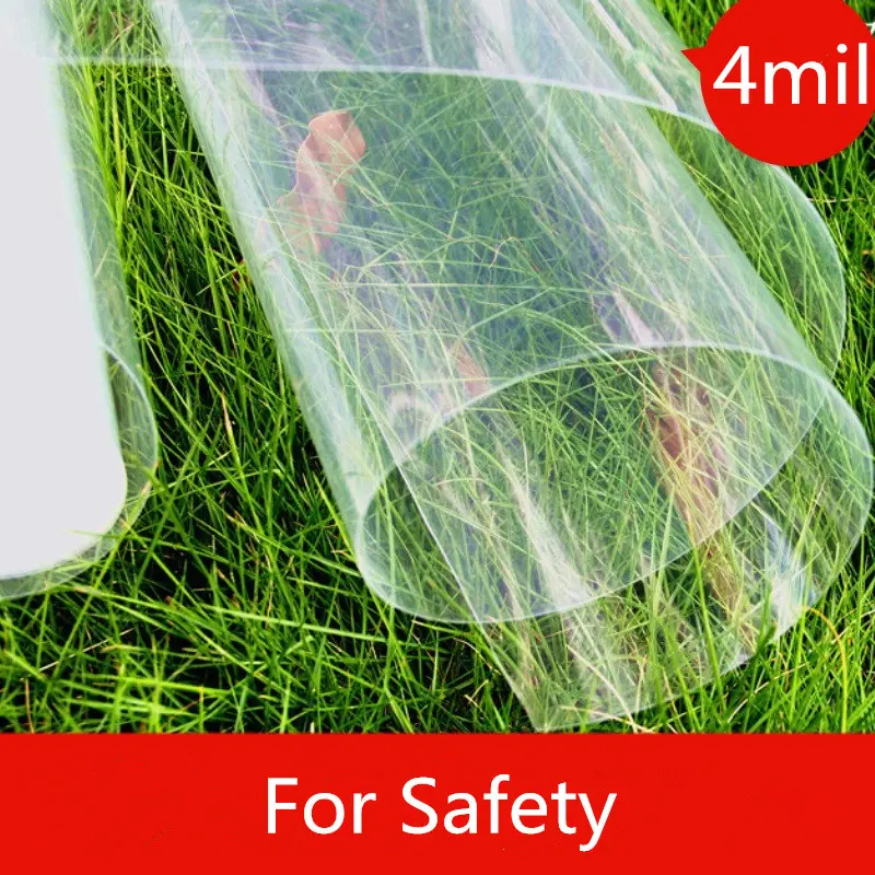 76cm*1000cm 4 Mil Security Window Film Anti Shatter Safety Glass Use ...