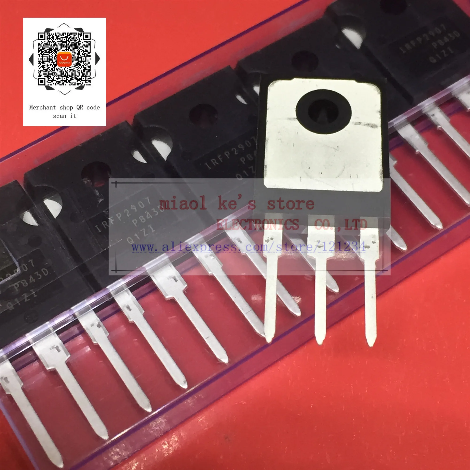 [5 шт./1 лот] ; IRFP2907PBF IRFP2907 TO-247-MOSFET n-канал 75 в 209A(Tc ...