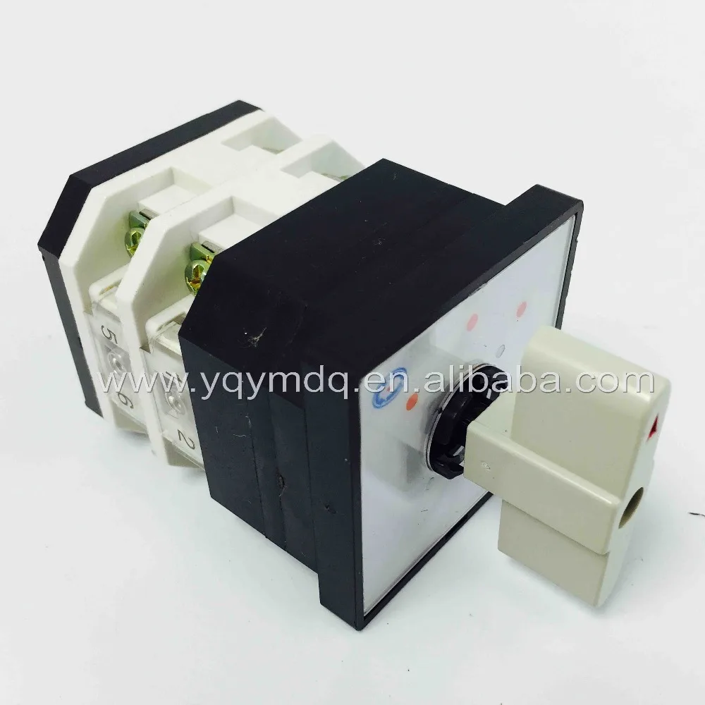 Rotary switch 3 position LW12 16/2 universal switch 16A 2 poles 8 ...