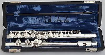 珍しい eb (e フラット) ドイツ銀色ソプラノ フルート による クリスチャン イェーガー & マックス hieber|soprano ...