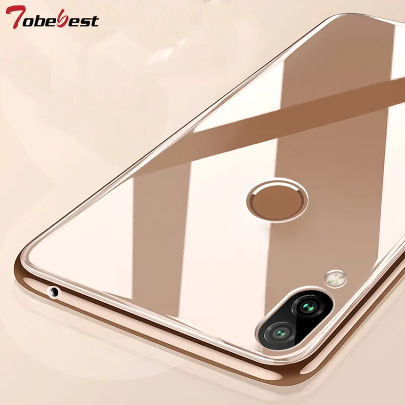 Honor 8C Case Shockproof Bumper Case Honor 8C Slim Crystal Clear Soft ...