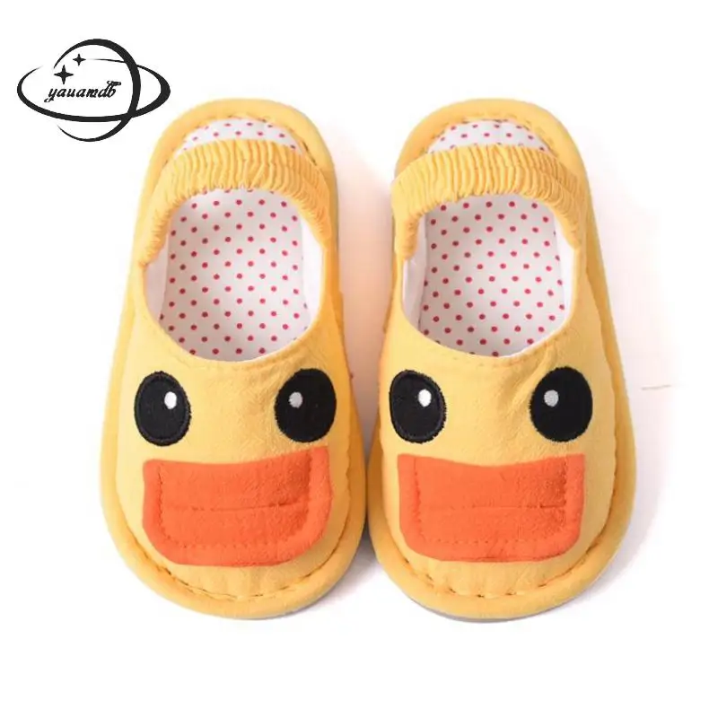 YAUAMDB kids slippers spring autumn girls boys flip flops shoes cartoon ...