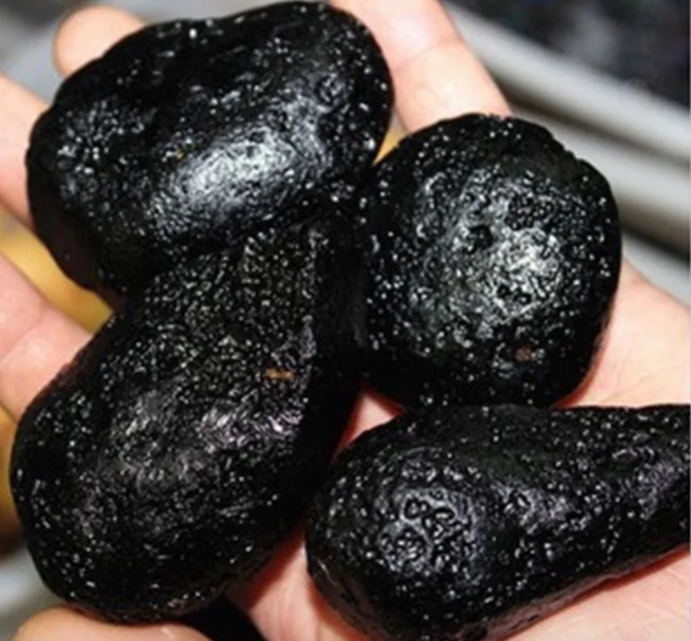 Aliexpress.com : Buy Natural black meteorite stone Crystal uranolite ...