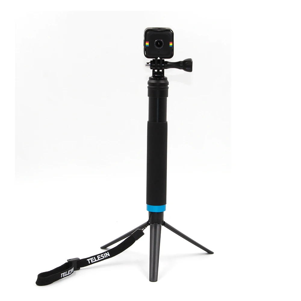 Telesin 7 In 1 Extendable Handheld Selfie Stick Pole For Polaroid Cube