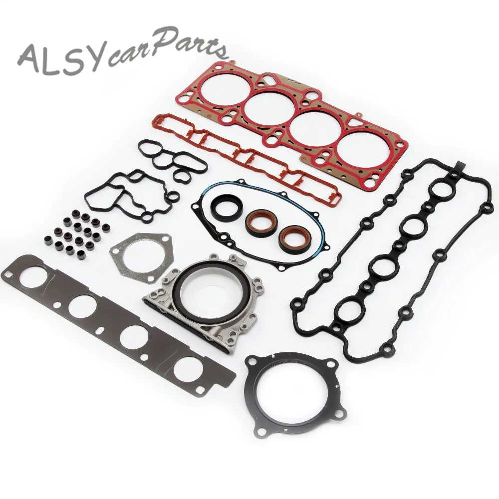 YMM 06F 103 383 H MLS 엔진 실린더 헤드 가스켓 플랜지 씰 세트, 폭스 바겐 파사트 골프 아우디 A4 A6 TT ...