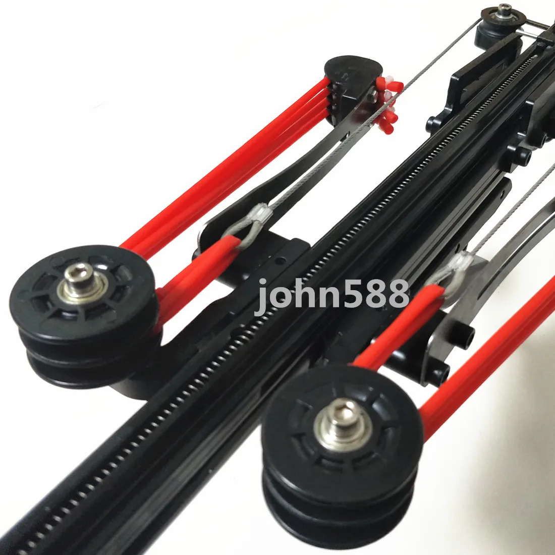 Tenth Version Semi automatic 40BB Slingshot Rifle SlingBow Draw Force ...
