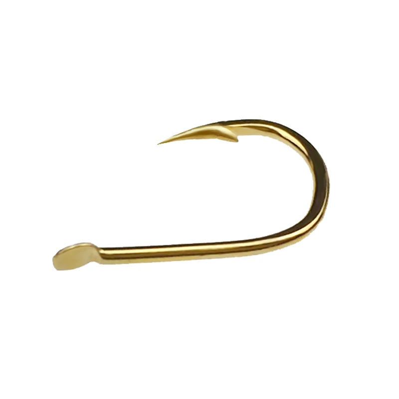 100Pcs/lot 5# 6# 8# 9# ise Fly Fishing Hook Golden Fishhooks Small ...