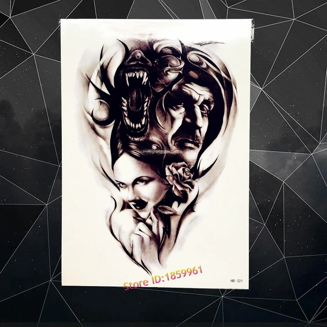 Evil Tattoo Art