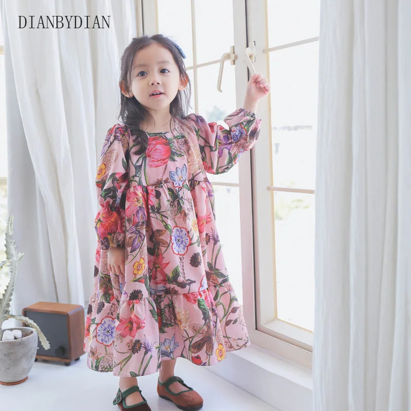 Girls Dress Style Kids Spring Clothes Casual Girls Clothing Children ...