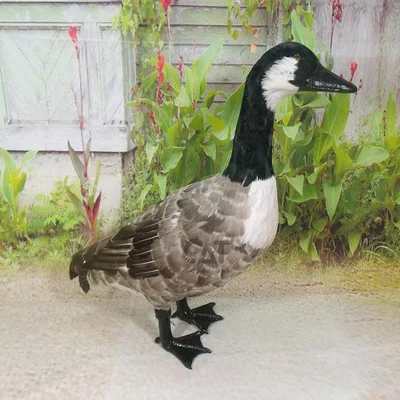 simulation-cute-wild-goose-55x45x20cm-model-polyethylene-furs-bird ...