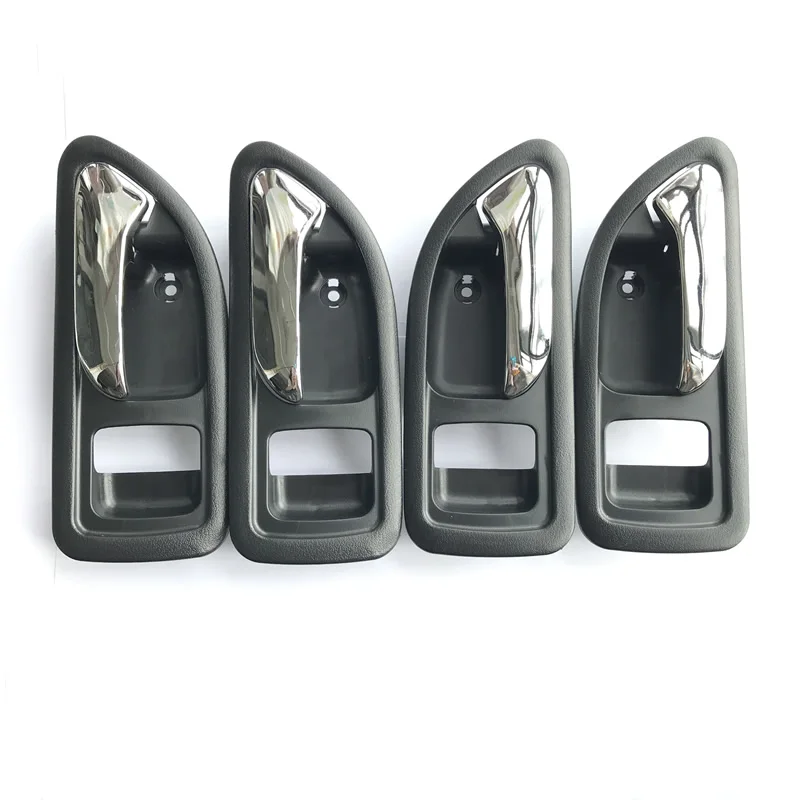 4PC BLACK INSIDE DOOR HANDLE FOR Great Wall Haval hover H3 H5 2010-2013 ...
