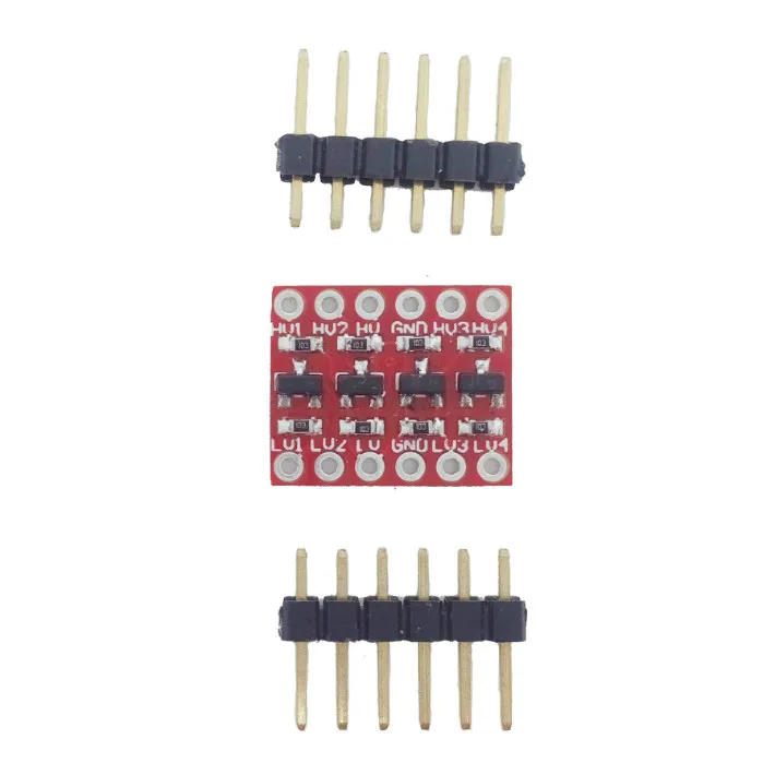 4 Channels Logic Level Converter Bi Directional Shifter Module 3.3V 5V ...