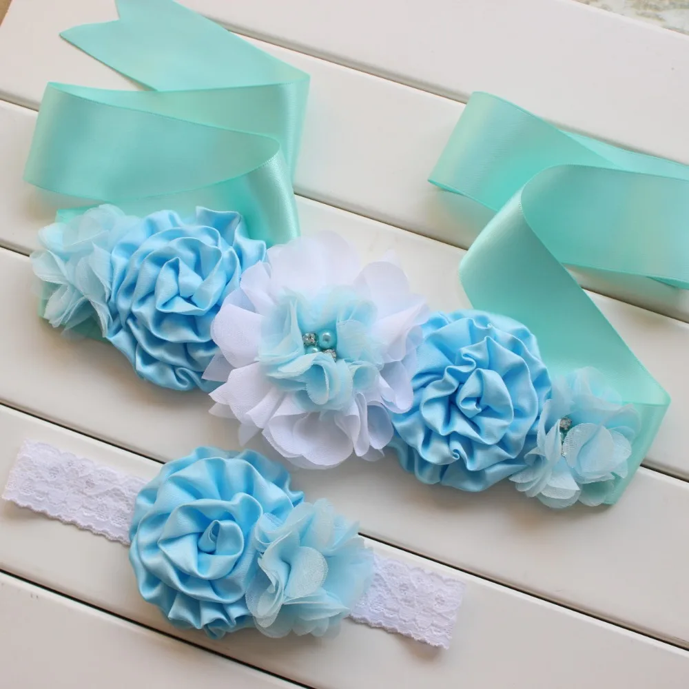 Fashion Vintage Pink/ivory Flower Belt,girl Woman Sash Belt Wedding ...