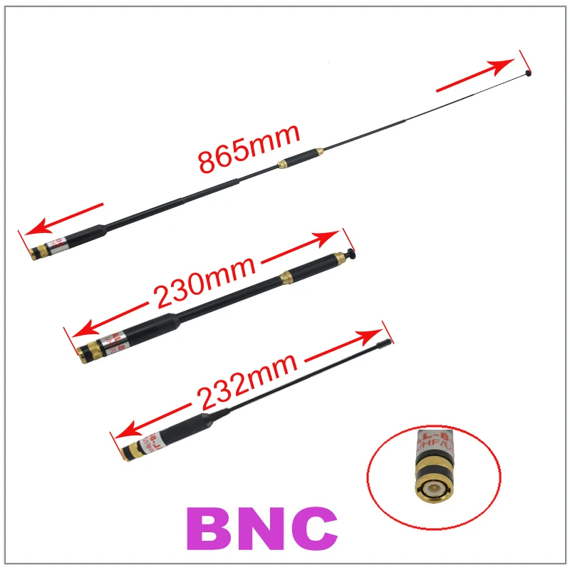 Buy AL-800 BNC Dual Band 144430MHz High Gain Super High Quality ...