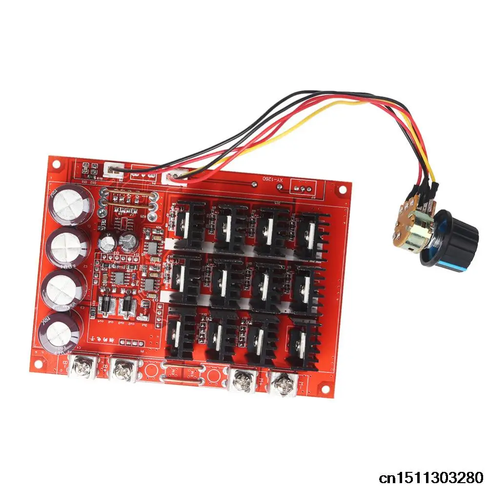 Купить скорость вращения двигателя постоянного тока 10-50v 60А ...