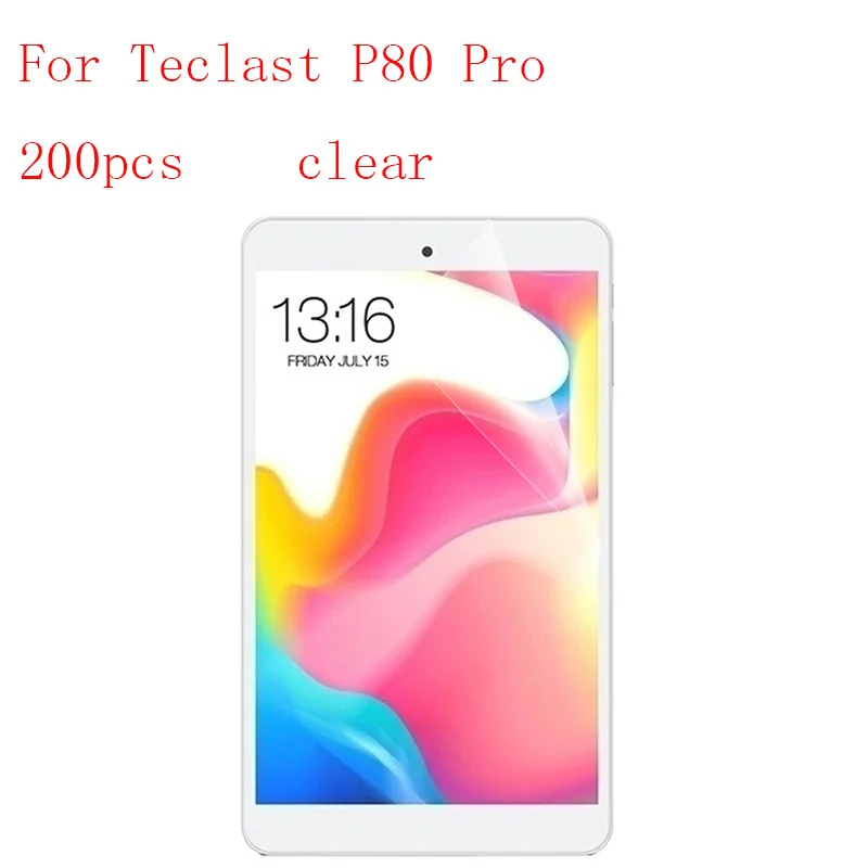 Lcd transparente de película Protector de pantalla para Teclast P80 Pro explosión de membrana a ...