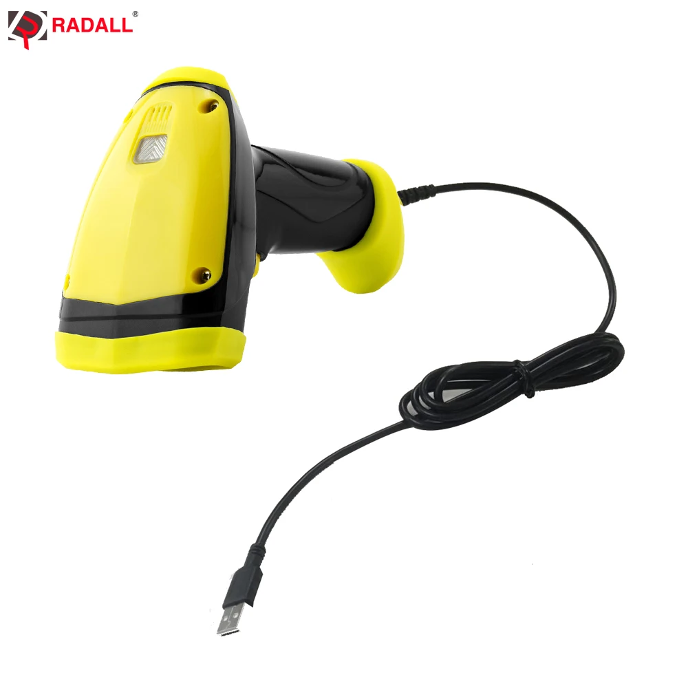 RD I1 Handheld 1D Wired Barcode Scanner QR Code Reader IP68 Waterproof ...