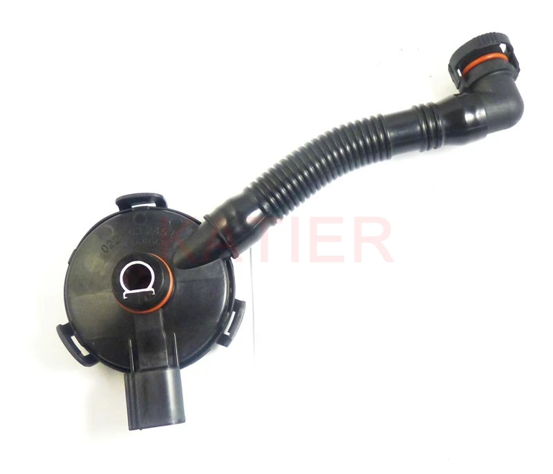 Engine PCV Crankcase Vent Valve Hose For Volkswagen VW Touareg Phaeton ...