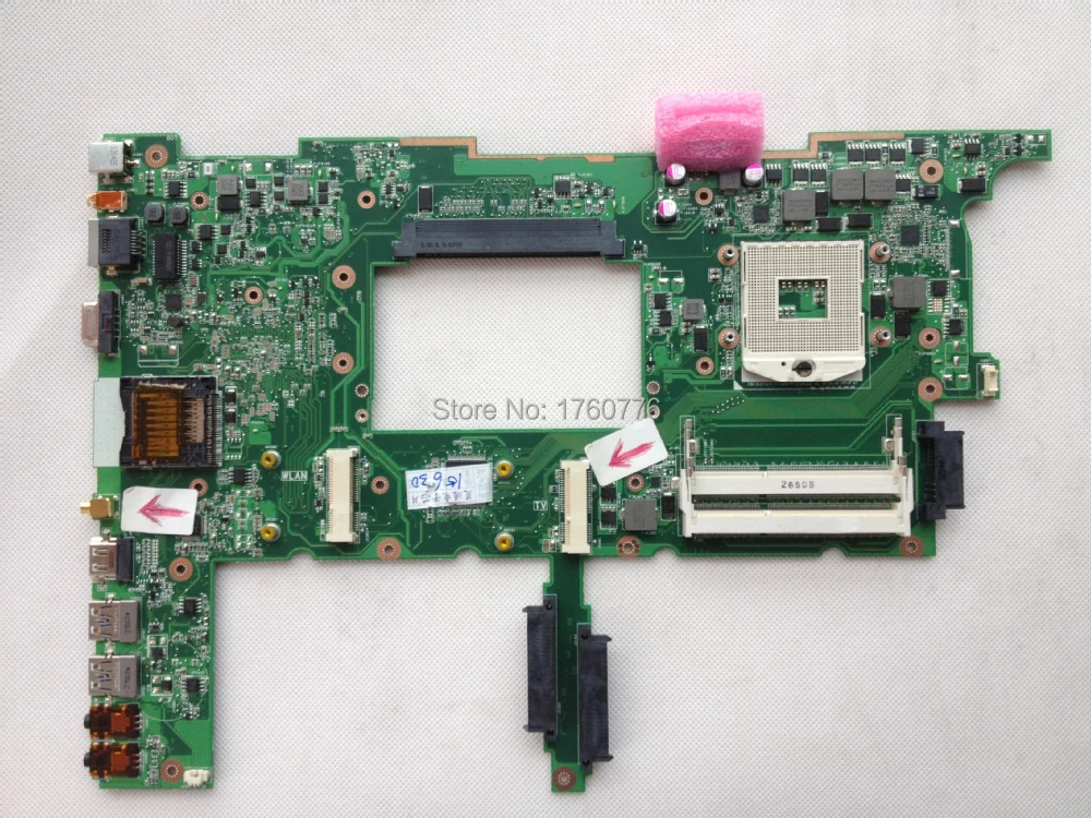 For Asus N75SR N75SF REV:2.2 HM65 Chipset laptop motherboard 100% ...