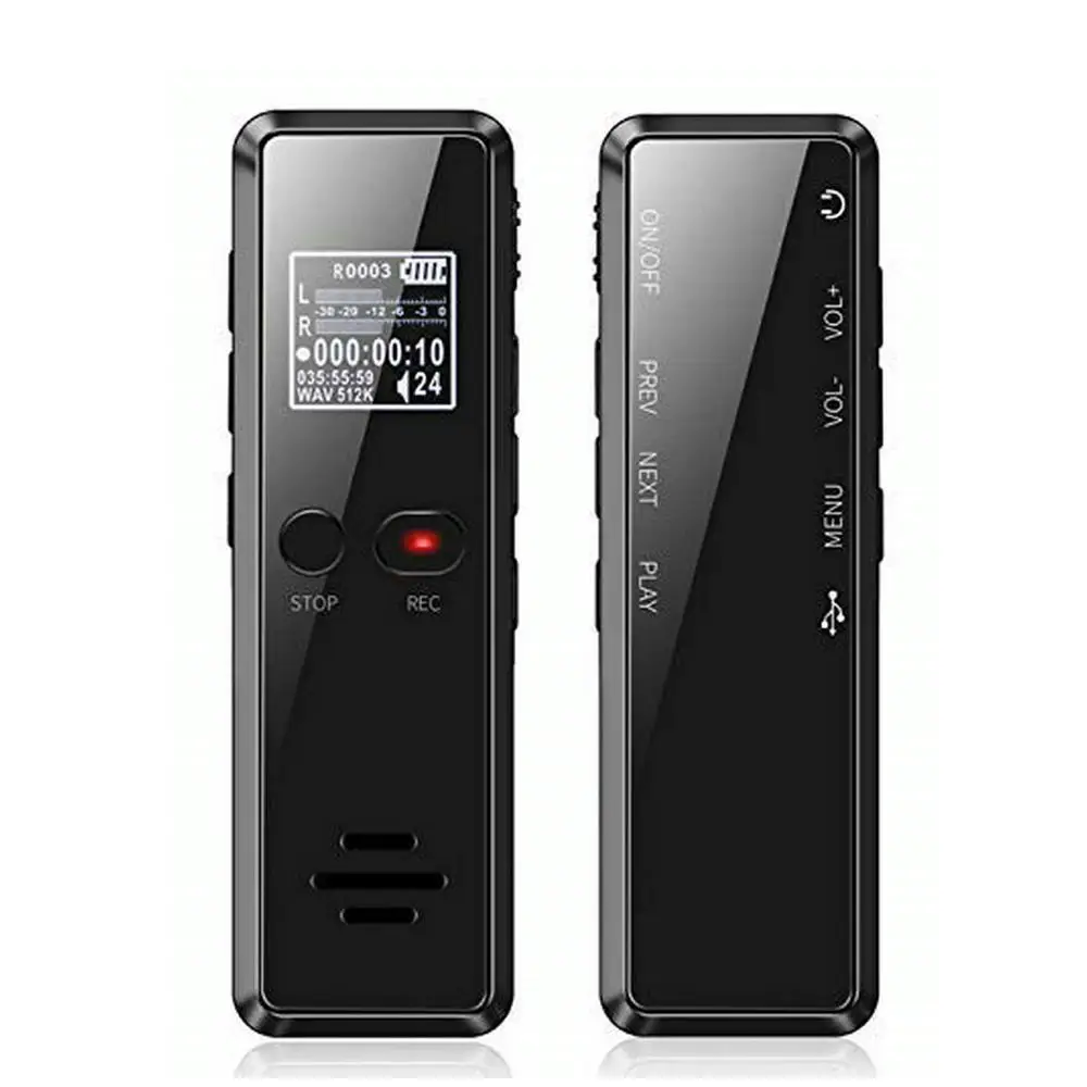 Vandlion V90 Dictaphone Professional Digital Voice Recorder Long Time ...
