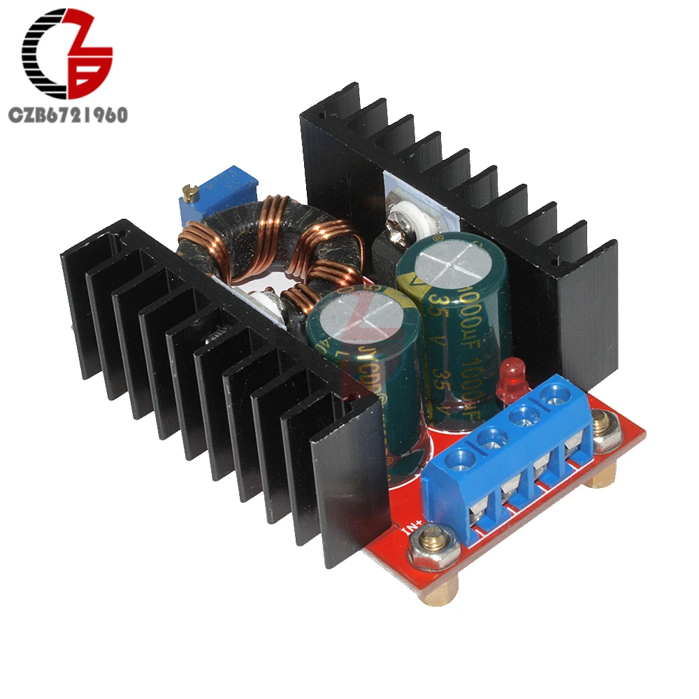 150W 10A Laptop Power Supply Module DC-DC Step Up Boost Converter Power ...