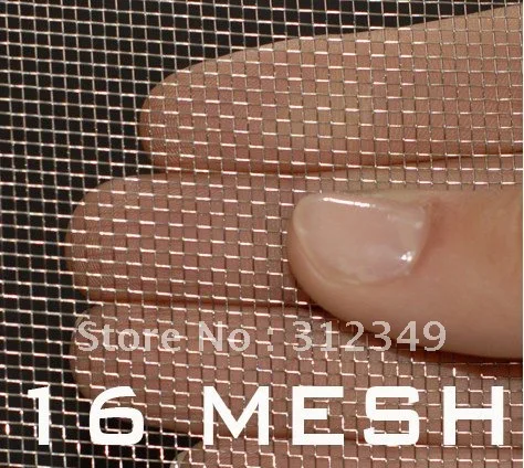 16 Mesh/ASTM 304/0.4MM DIAMETER/1*30M/wire mesh on Aliexpress.com ...