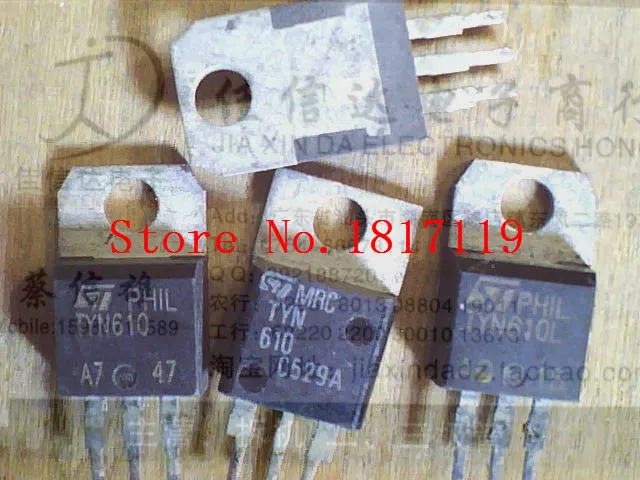 10A / 600 V tiristor TYN610 TYN610T TYN610L ST|st microcontroller|thyristor controlst benedict ...